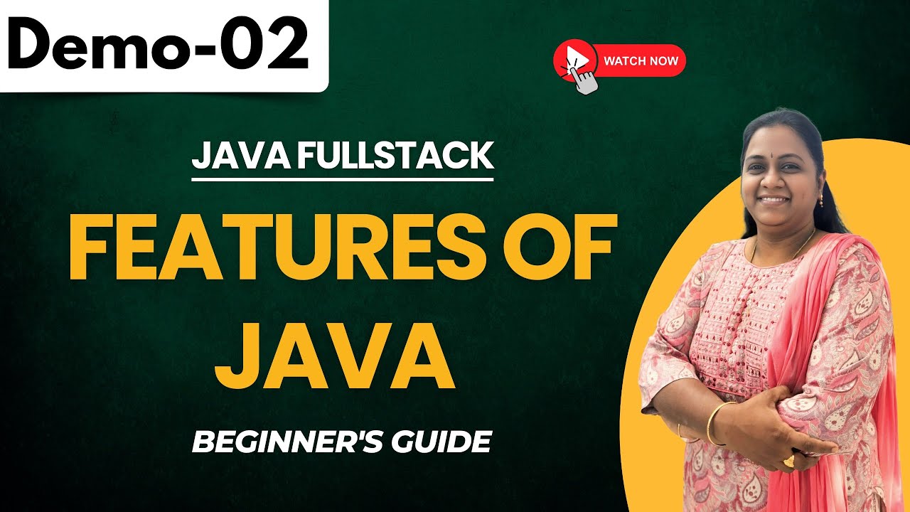 Java Fullstack Demo 02 Features Of Java Beginner S Guide 91