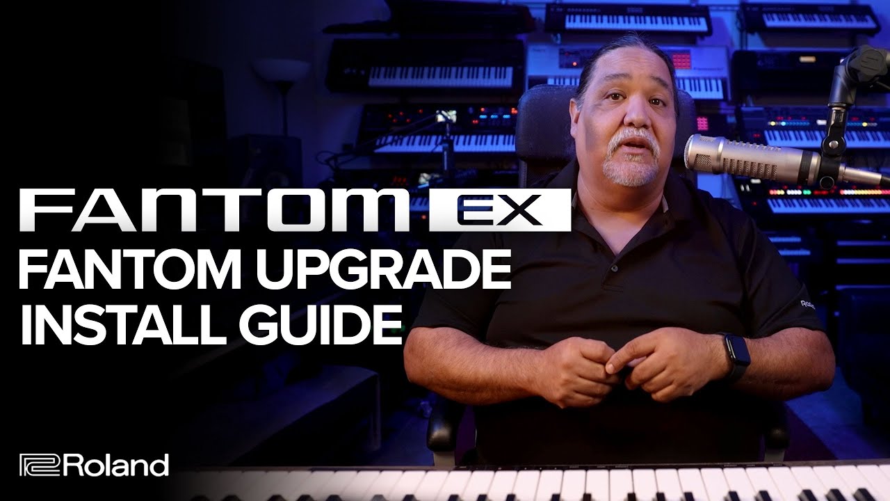 Roland Fantom Ex Upgrade Install Guide Youtube