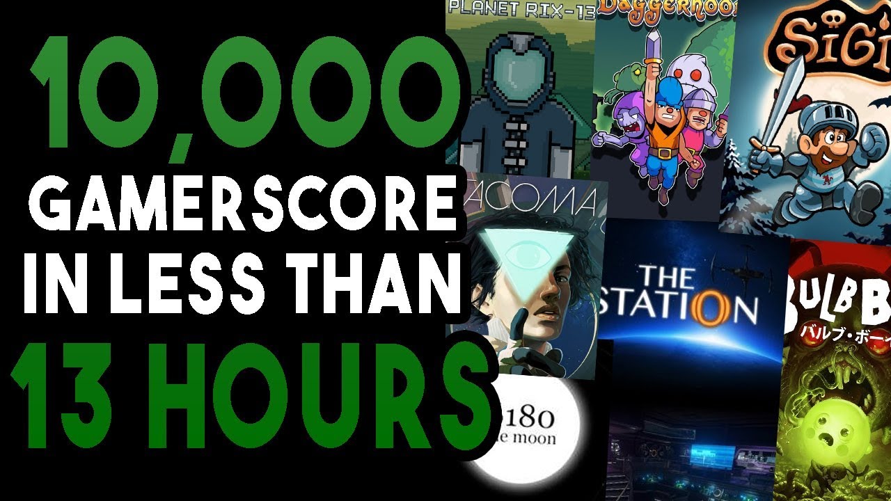 10 Really Easy Games For Gamerscore On Xbox One Youtube