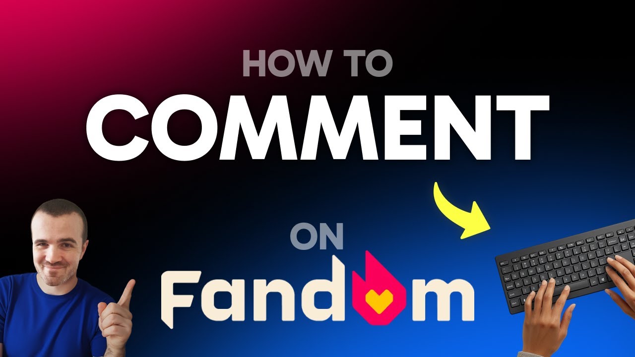 How To Comment On Fandom Step By Step Youtube