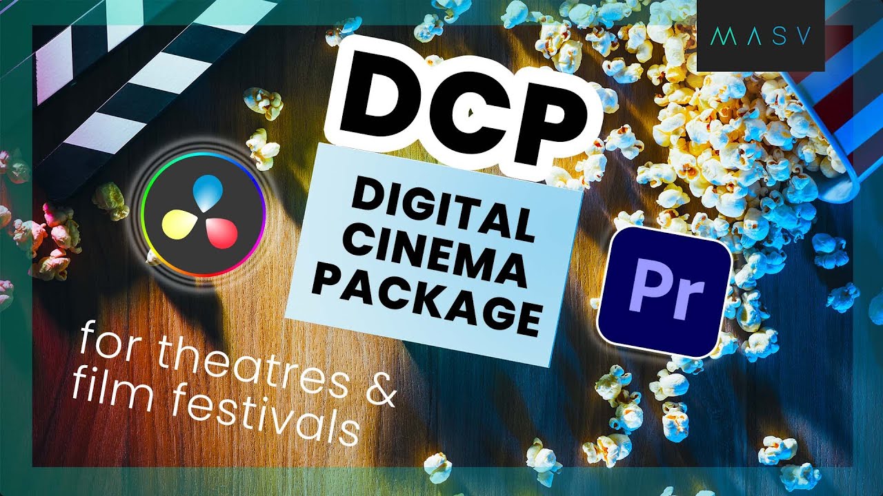 What Is A Digital Cinema Package Dcp Creation In Premiere Davinci