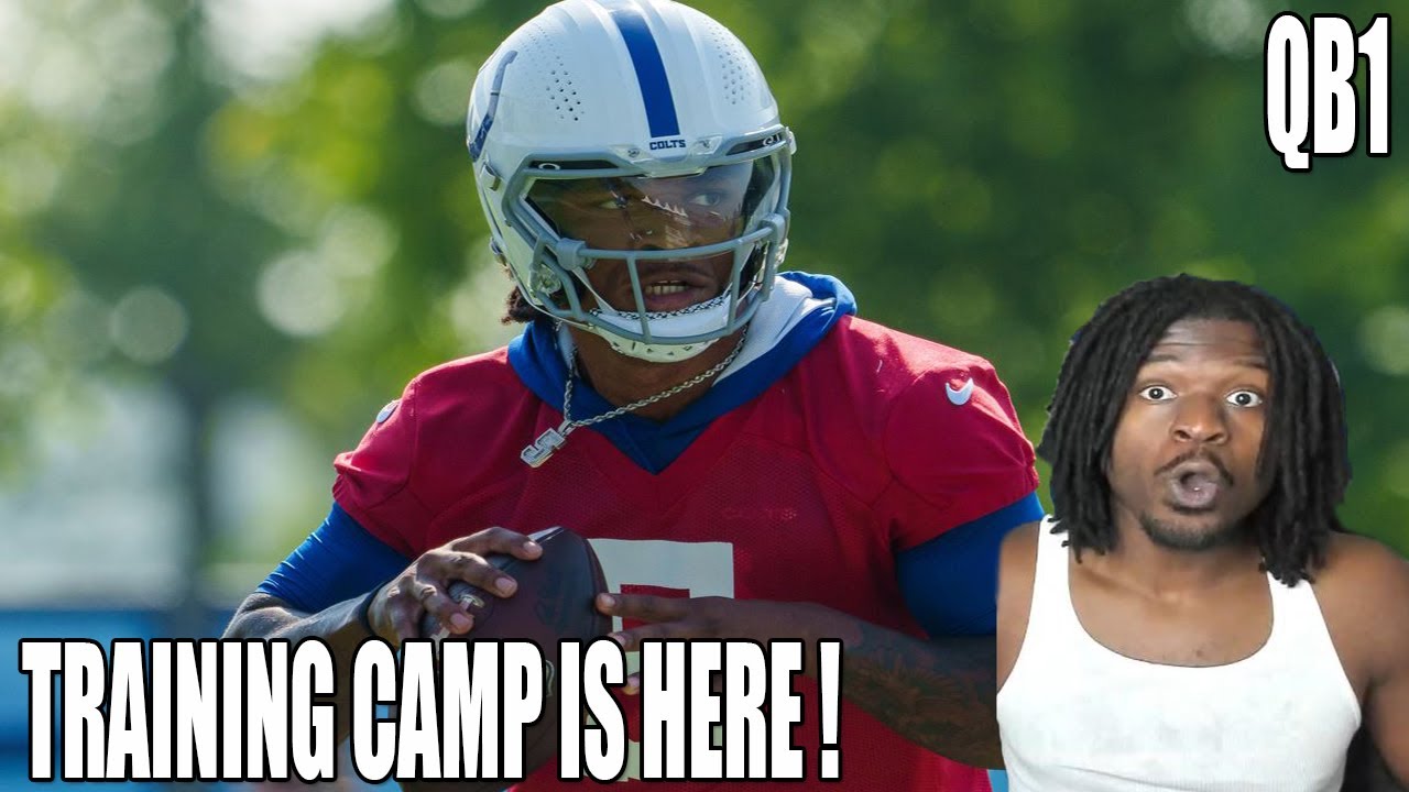 Colts Fan Reacts To Anthony Richardson Training Camp Youtube