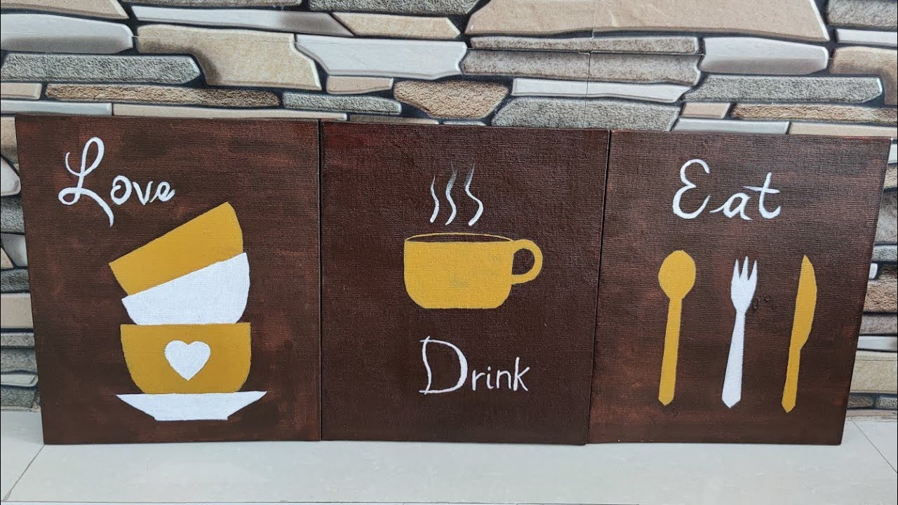 Easy Canvas Painting Ideas For Kitchen At Tayla Bruton Blog