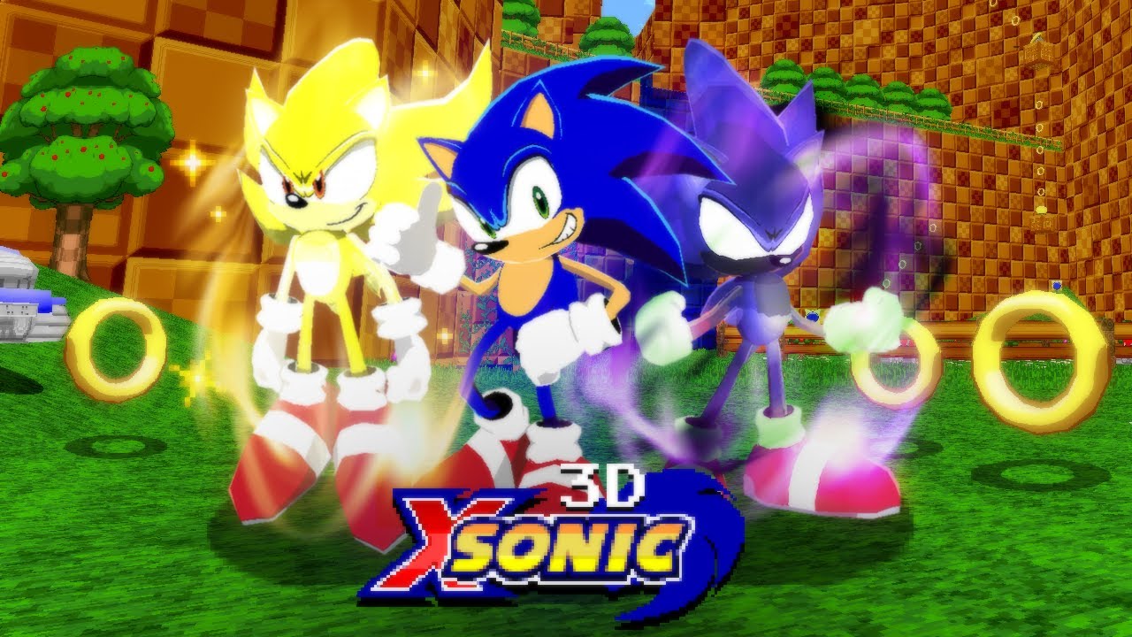 Sonic X Srb2 A New 3d Model Youtube