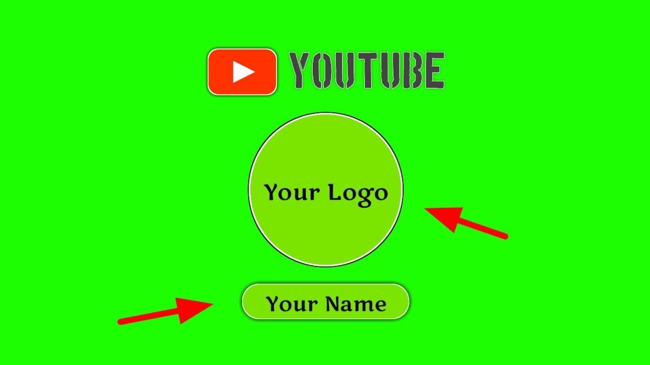 Green Screen Logo Youtube
