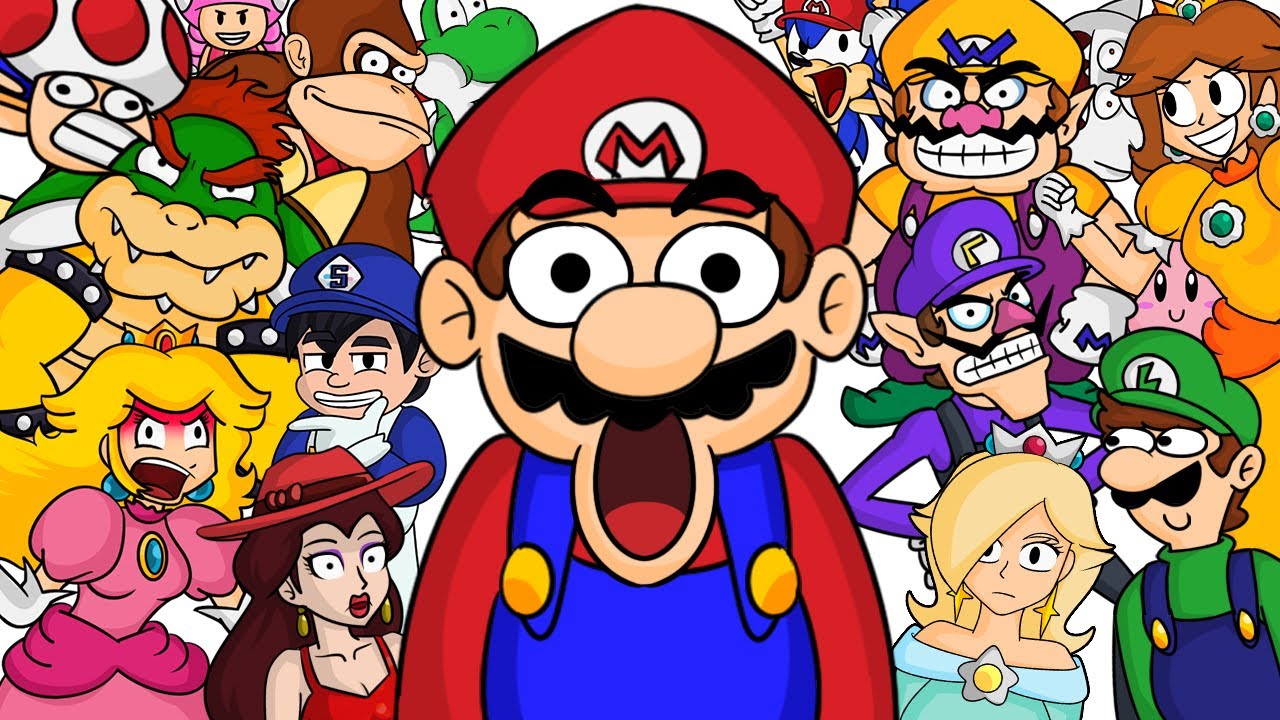 Funny Mario Shorts Ultimate Compilation Gabasonian Youtube