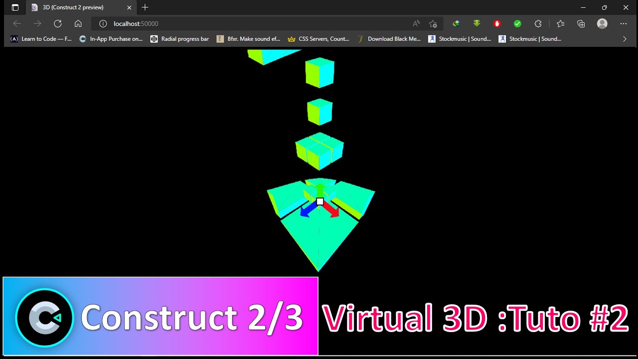Virtual 3d Tutorial 2 Construct 2 3 Youtube