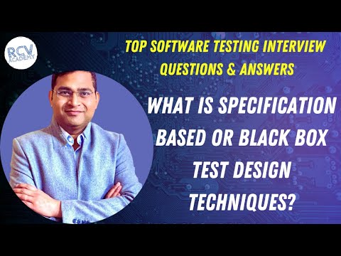What Is Specification Based Or Black Box Testing Software Testing