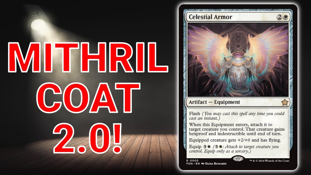 Spoiler Spotlight Magic Foundations Celestial Armor Youtube