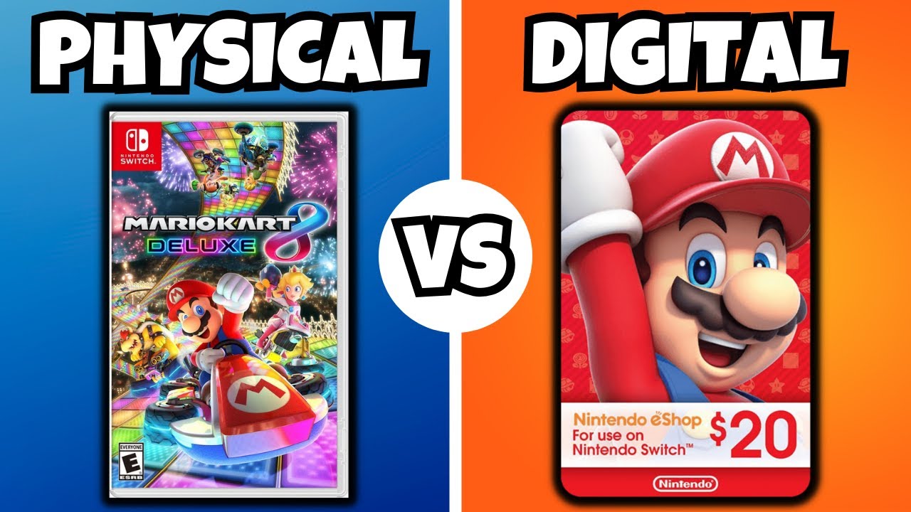 Should I Buy Physical Or Digital Nintendo Switch Games Online