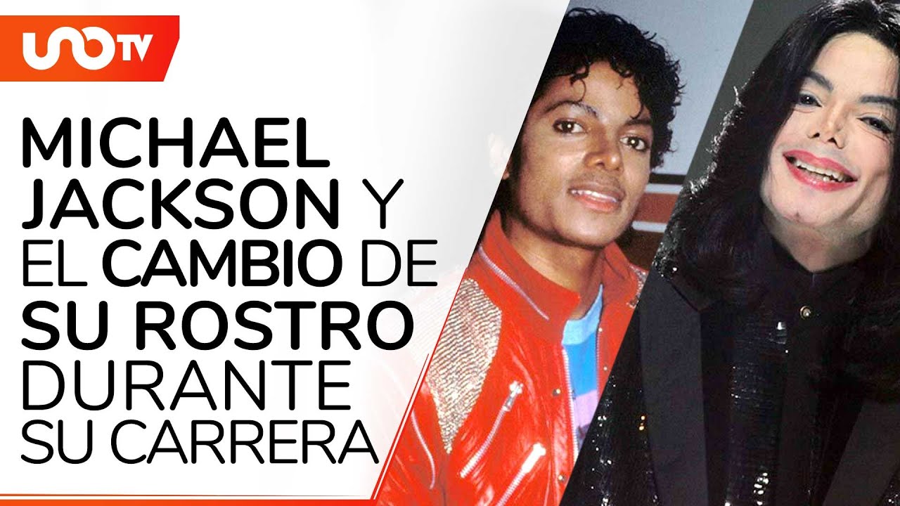 Michael Jackson Así Evolucionó Su Rostro A Lo Largo De Su Carrera
