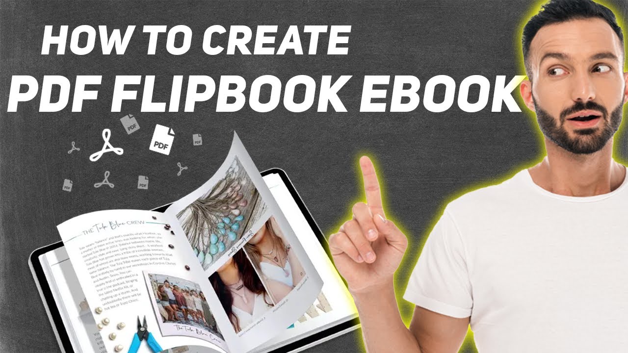 How To Create An Interactive Pdf Flipbook Ebook Youtube