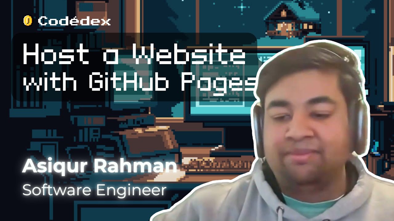Host A Website With Github Pages With Asiqur Rahman пёџ Youtube