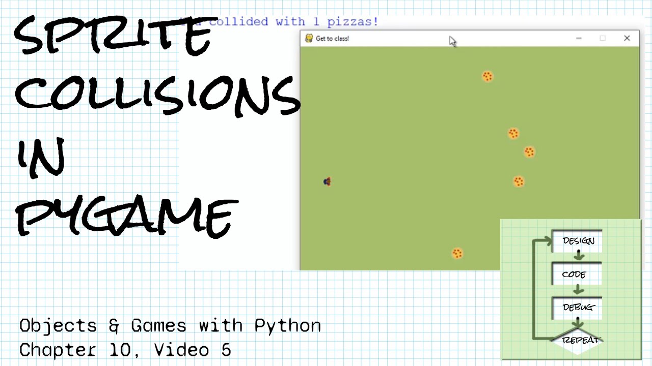 Sprite Collisions In Pygame Objects Games With Python Chapter 10