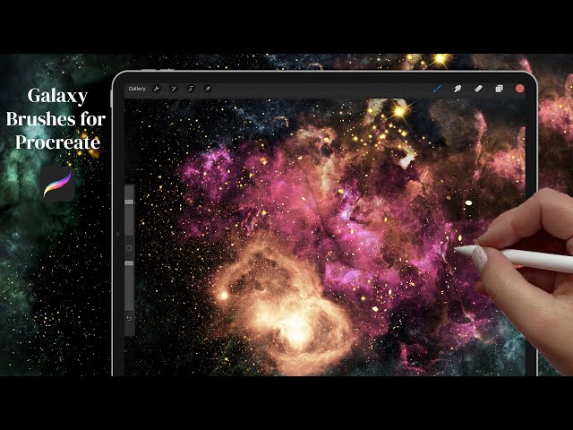 How To Draw Space In Procreate