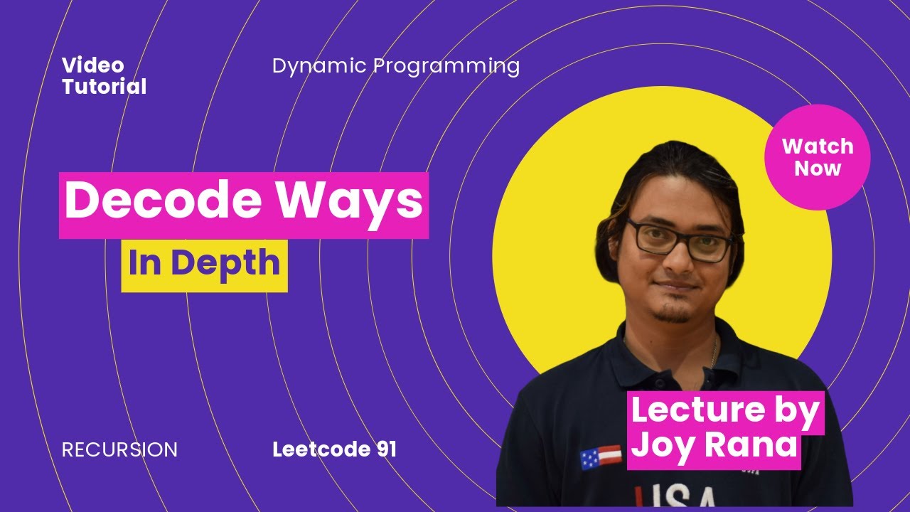 Decode Ways Top Down Dynamic Programming Leetcode 91 Youtube