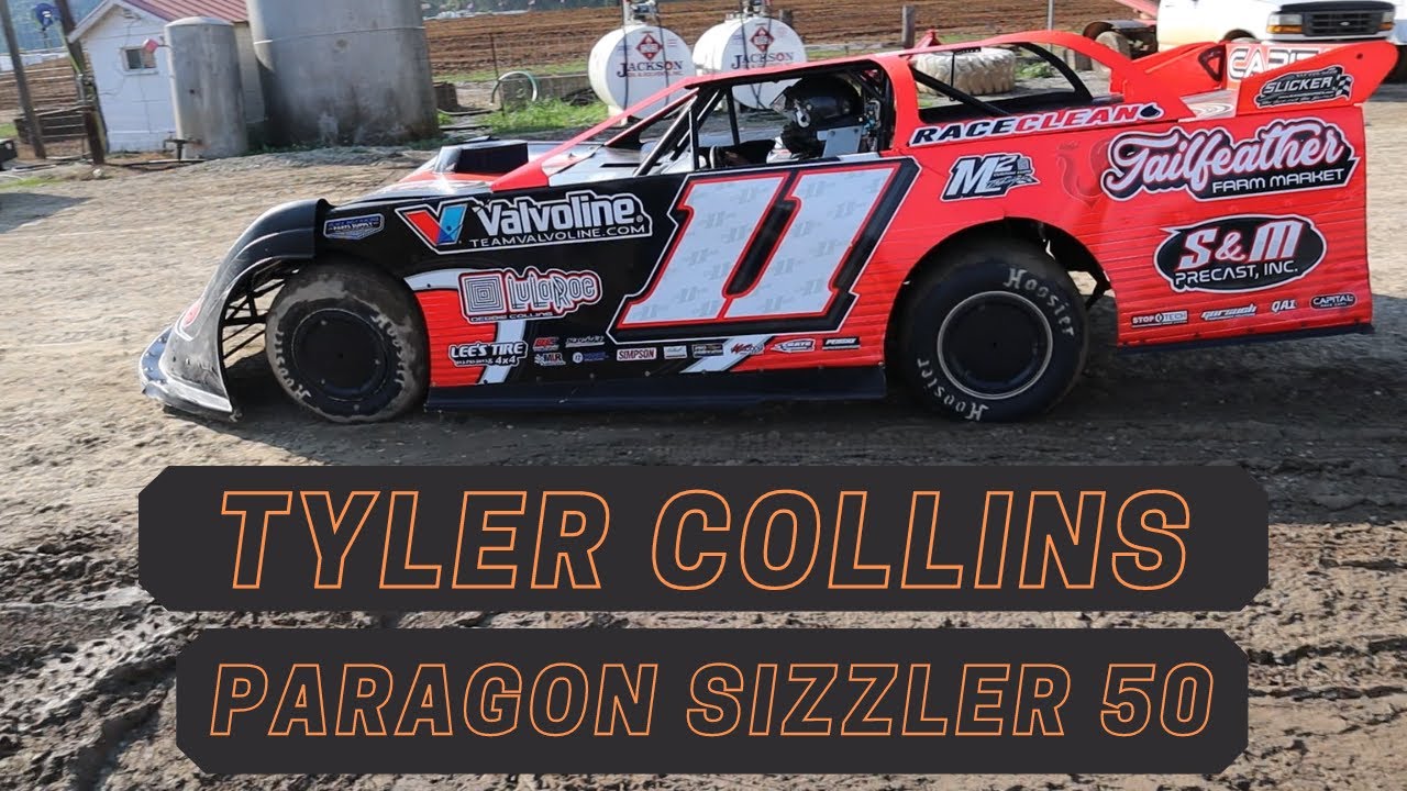 Paragon Speedway Sizzler 50 In Car Camera Tyler Collins 7 9 22 Youtube