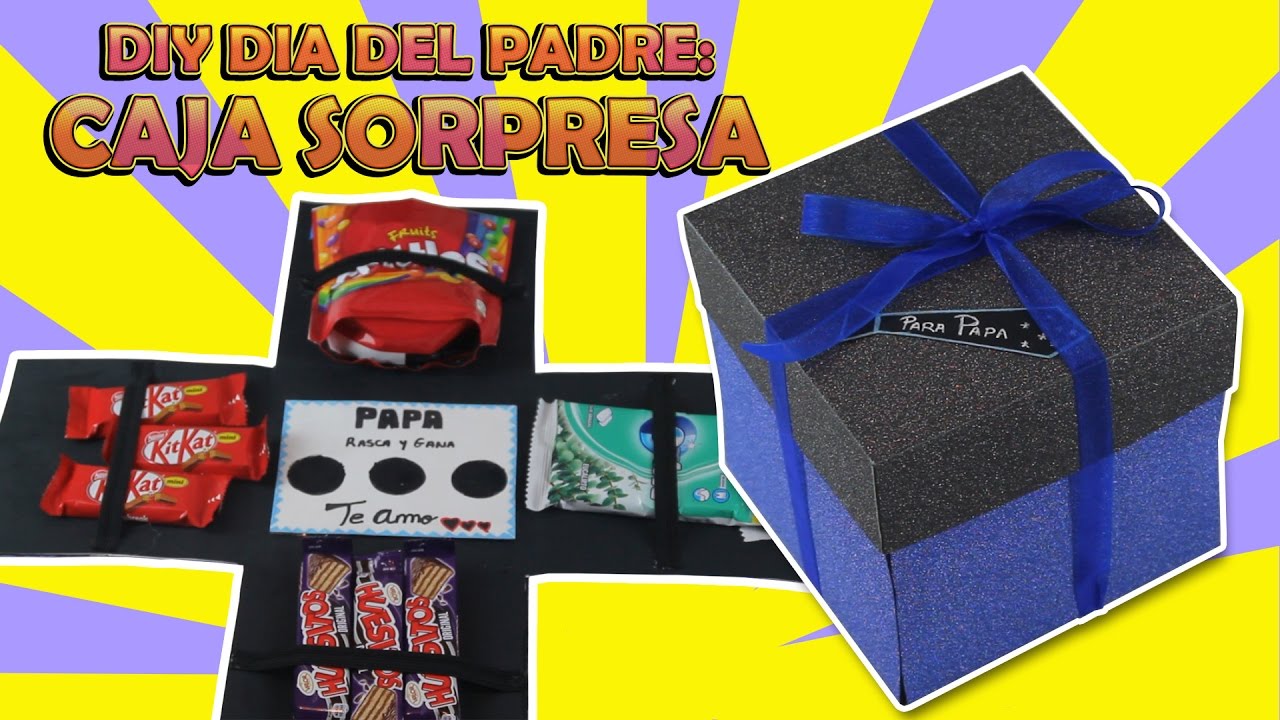 Caja Sorpresa Para El Día Del Padre Joyousstory