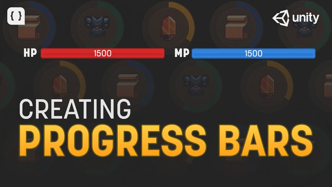 How To Create Progress Bars In Unity Youtube