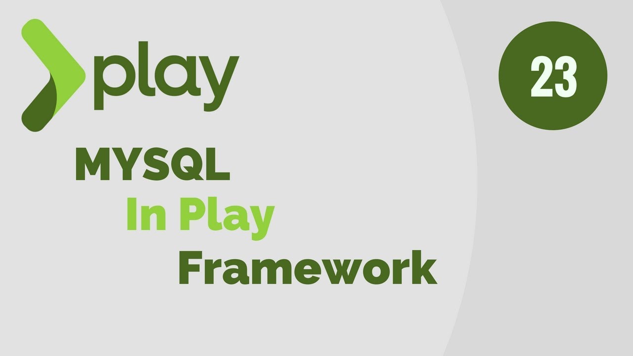 Play Framework Tutorial 23 Add Support For Mysql Database In Play