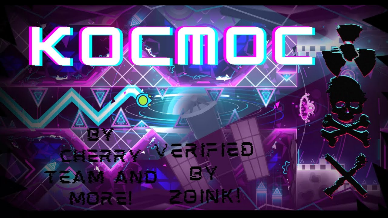 Kocmoc By Cherry Team And More Showcase Geometry Dash Youtube
