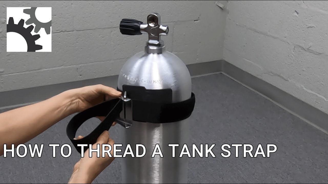 How To Thread A Tank Strap Youtube