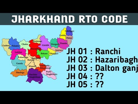 Jharkhand Rto Codes For Vehicles Registration Vehicles Registration