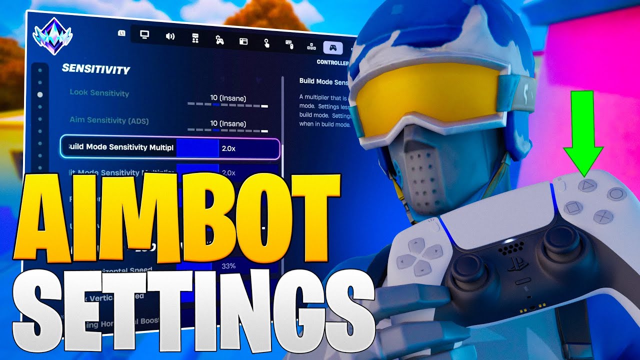 New Aimbot Controller Settings For Fortnite Chapter 6 рџћї Ps4 Ps5