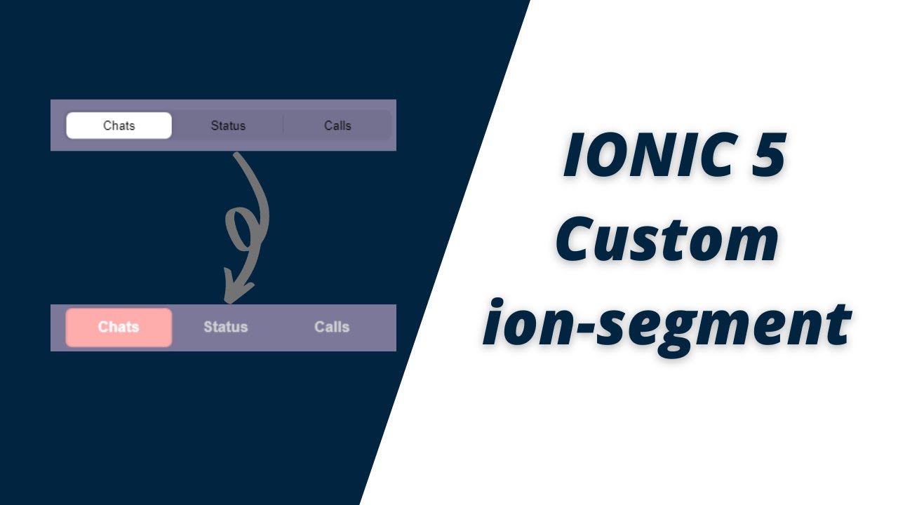 Ionic 5 Custom Ion Segment Ion Segment Tutorial With Example Ionic