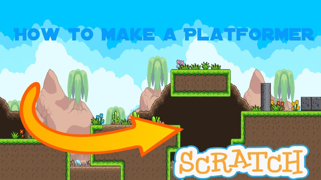 How To Create A Simple Platformer On Scratch Ace Coding Youtube