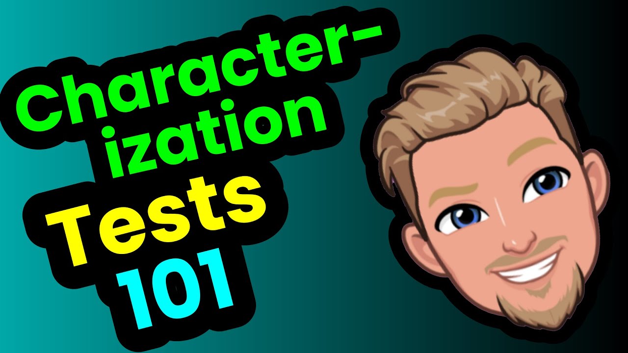 Characterization Tests Code Coverage For Refactoring Youtube