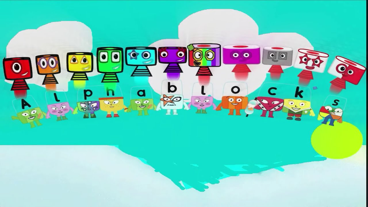 Alphablocks Intro 2022 But Times Table Blocks 1x To 8x Speed Version