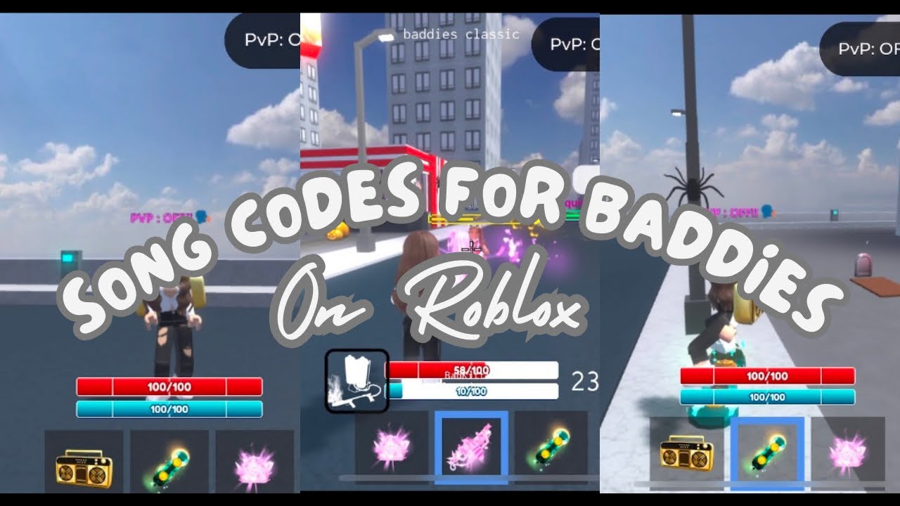 Working Roblox Song Codes For Baddies Youtube