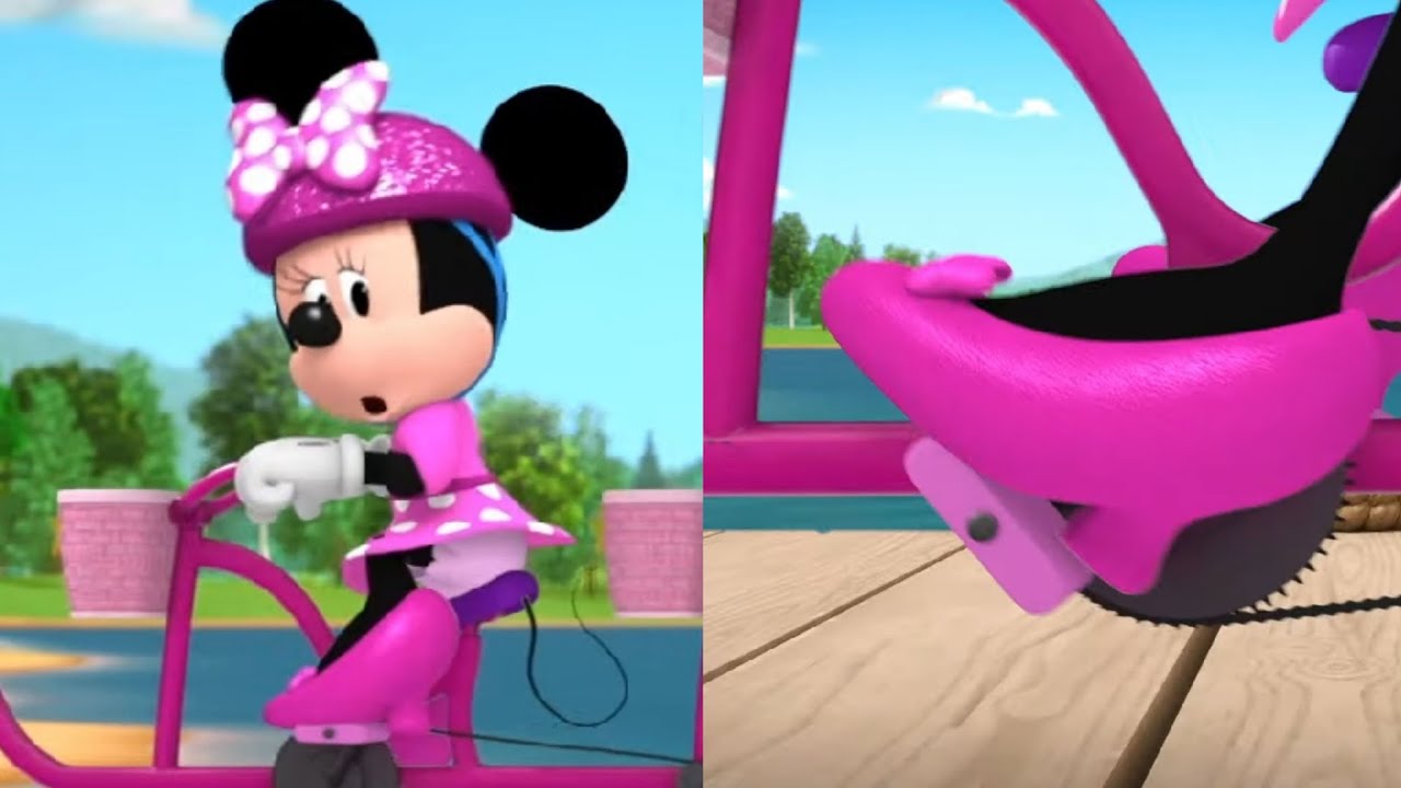 Minnie Mouse Bike Pedal Pump Youtube