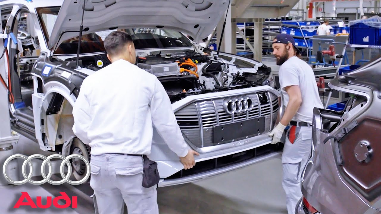 Audi Production Factory Tour Youtube
