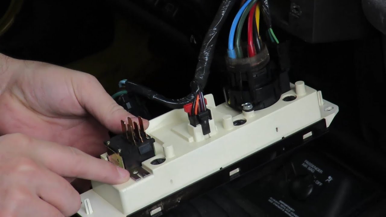 Blower Motor Resistor Location Jeep Wrangler Tj At Micheal Wilder Blog