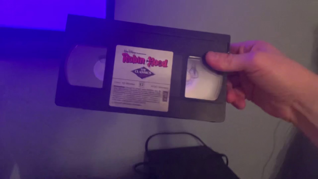 Opening To Robin Hood 1986 Vhs Youtube