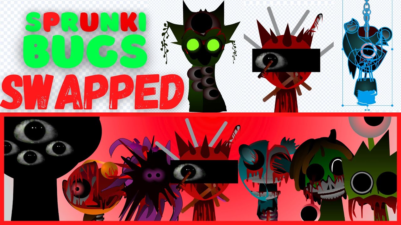 How To Make A Bug Tutorial Sprunki Swapped Phase 3 4 5 8 Incredibox