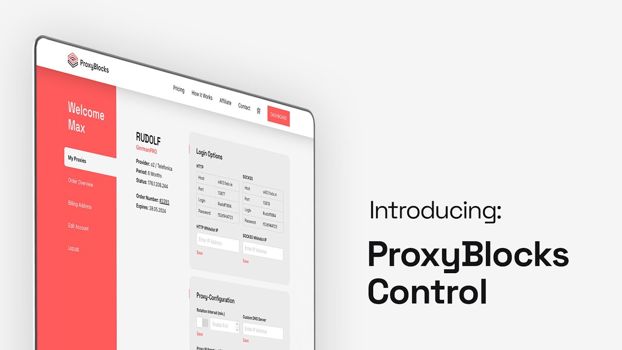 Introducing Proxyblocks Control Our Mobile Proxy Dashboard Youtube
