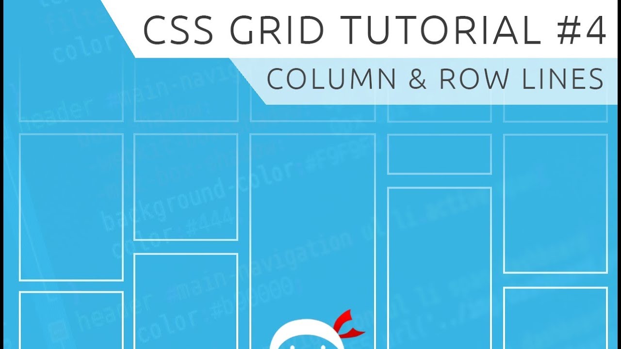 Css Grid Tutorial 4 Grid Lines Youtube