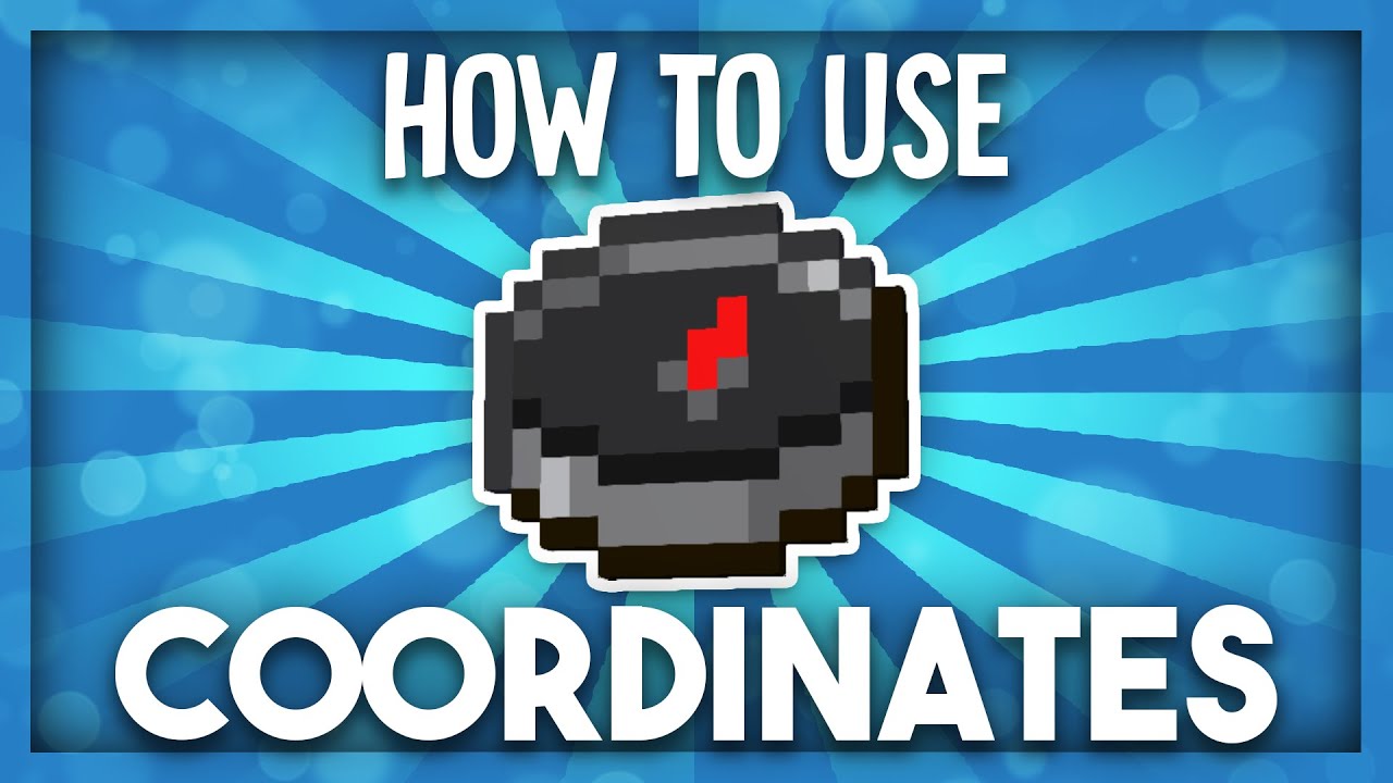 How To Use Coordinates In Minecraft Any Version Youtube