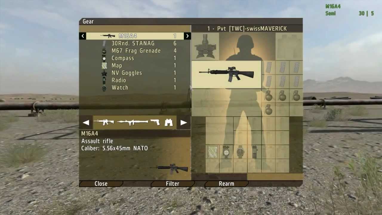 Arma 2 Editor Tutorial Customized Loadouts Infantry Hd 720p