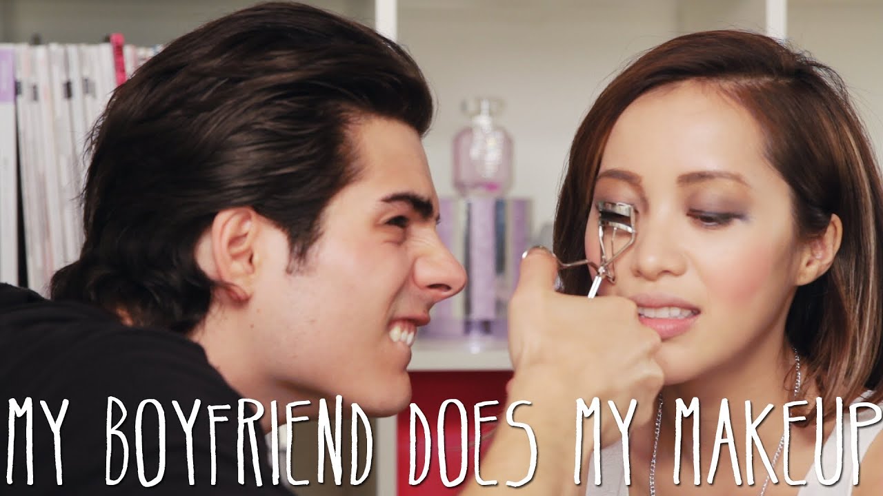 My Boyfriend Does My Makeup Youtube