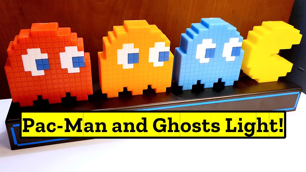 Pac Man And Ghosts 80s Arcade Game Classic Retro Light By Paladone