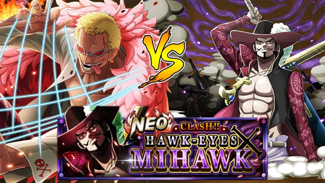Optc Neo Mihawk 40 Stamina Driven 1 35 Double Legend Doflamingo