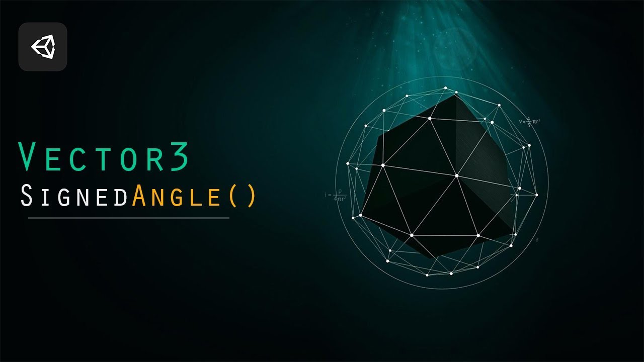 Unity Vector3 Signed Angle Function Youtube