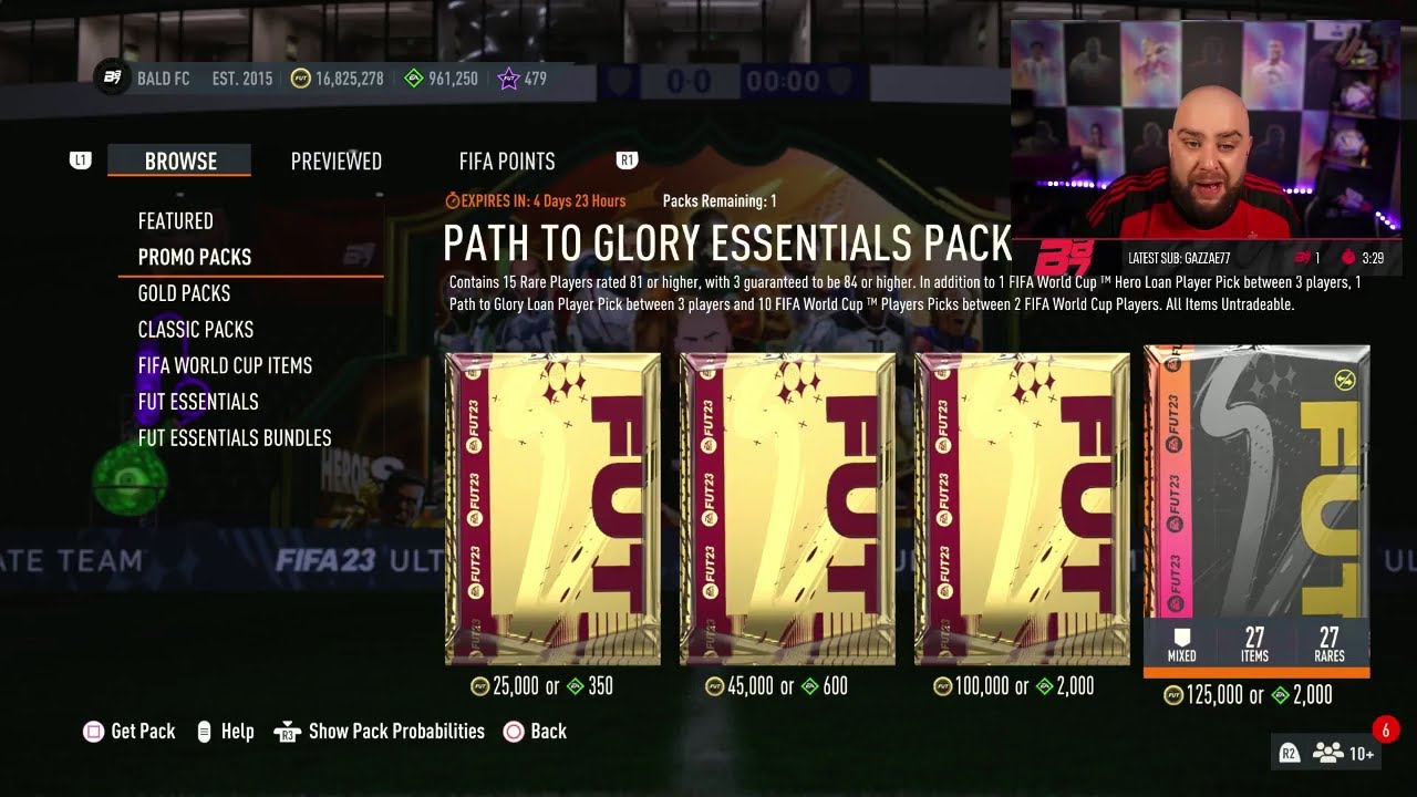 Bateson87 Tests New Path To Glory Essentials Pack Youtube