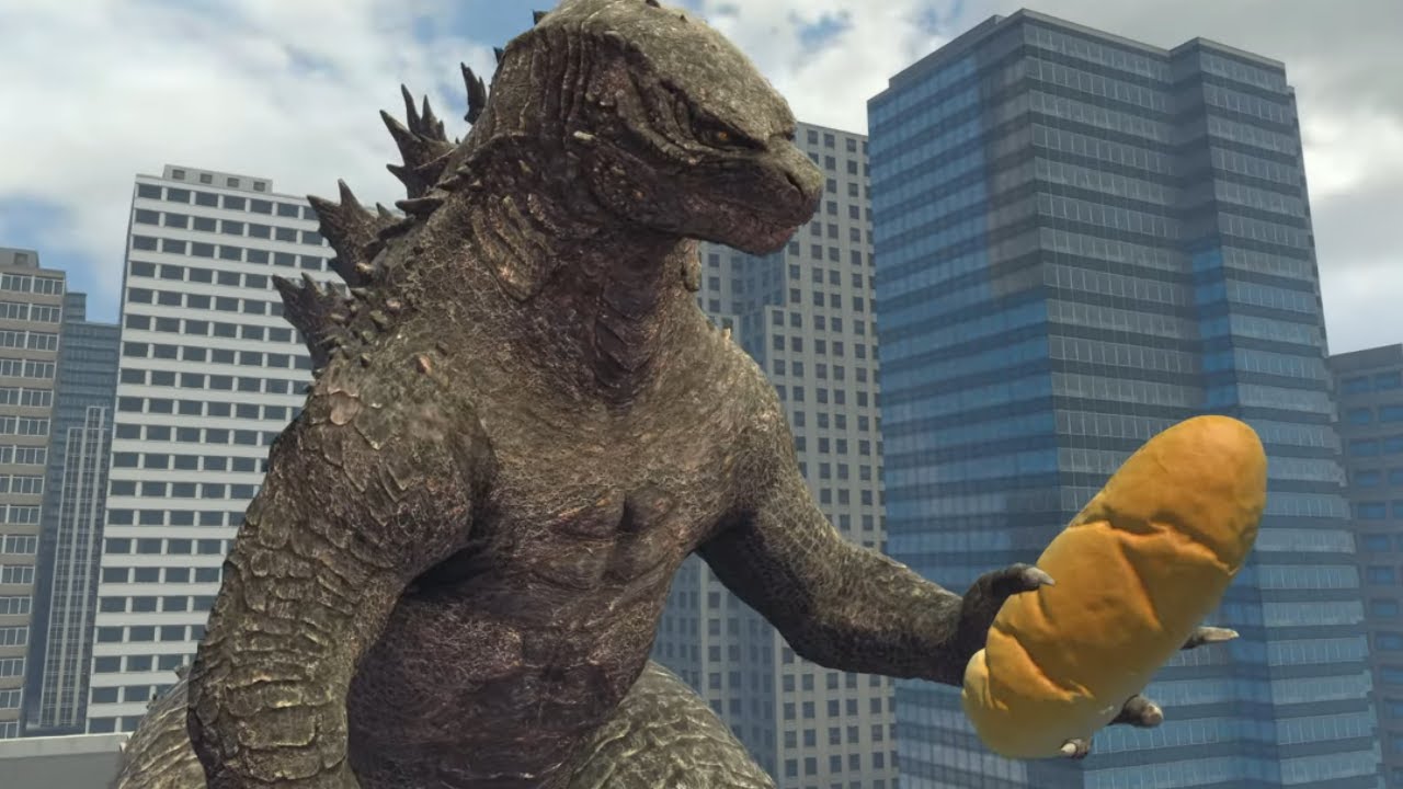 Godzilla Eats Bread Sfm Youtube