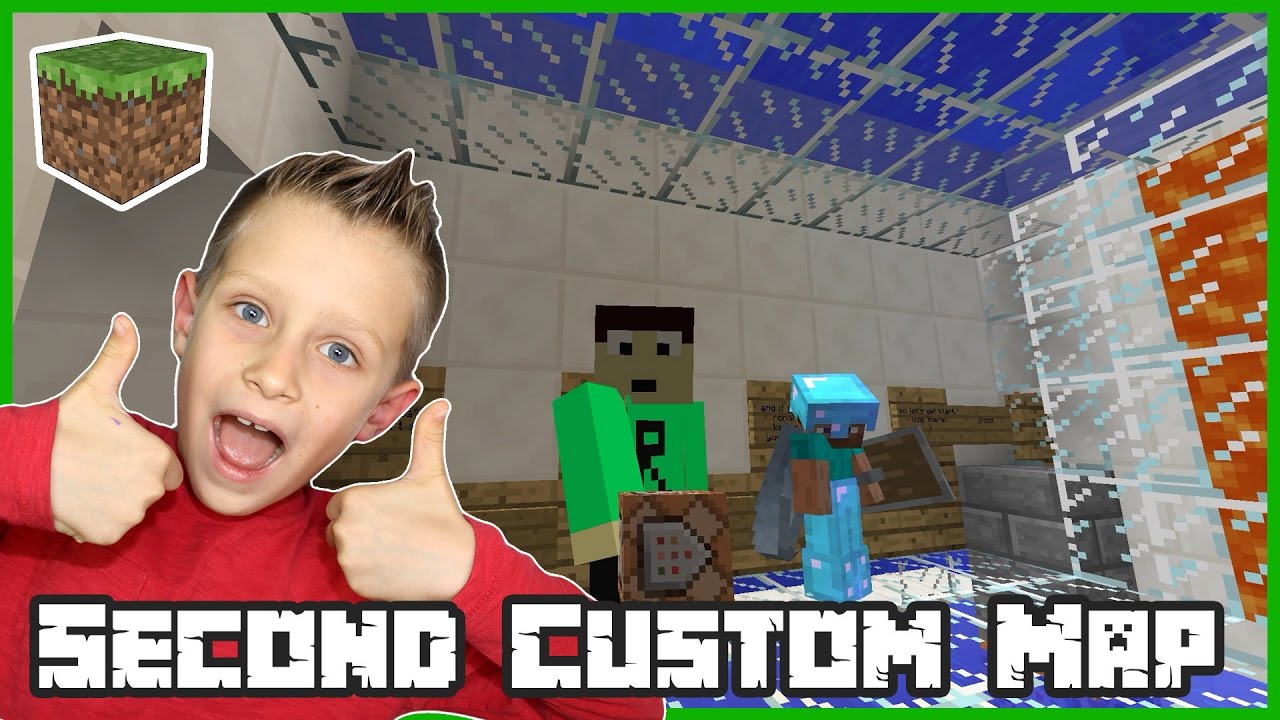 My Second Custom Map In Minecraft Youtube