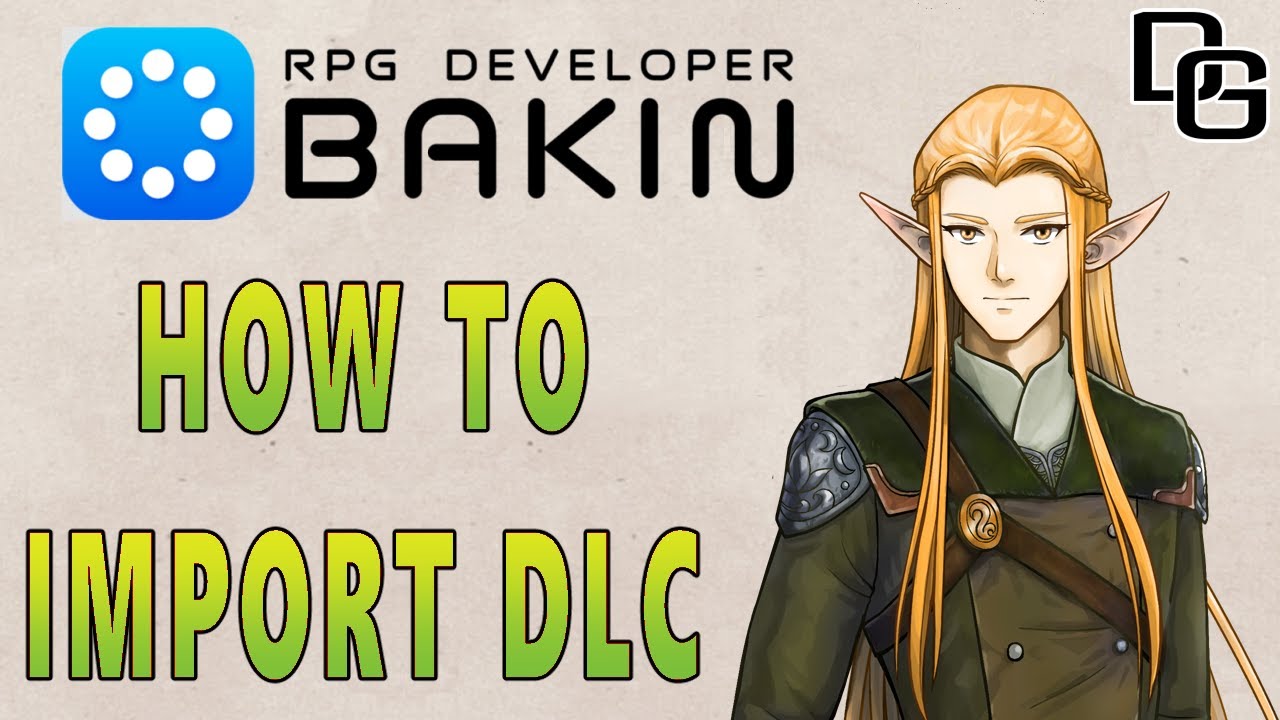 How To Import Dlc Tutorial For Rpg Developer Bakin Youtube